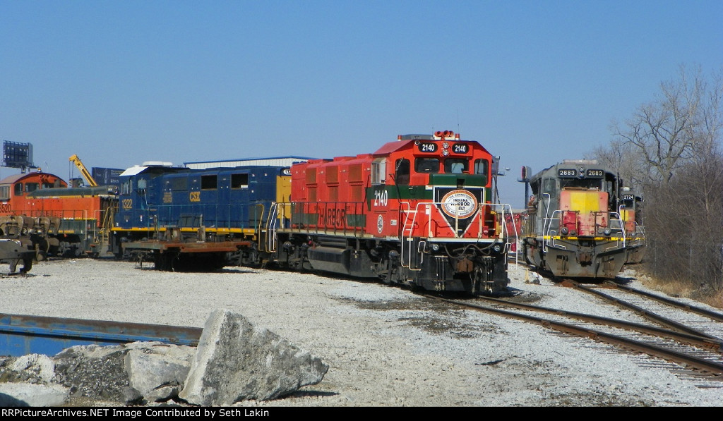 IHB 2140 at the NRE shop